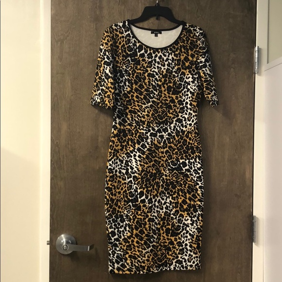 XOXO | Dresses | Super Cute Fitted Leopard Print Dress | Poshmark